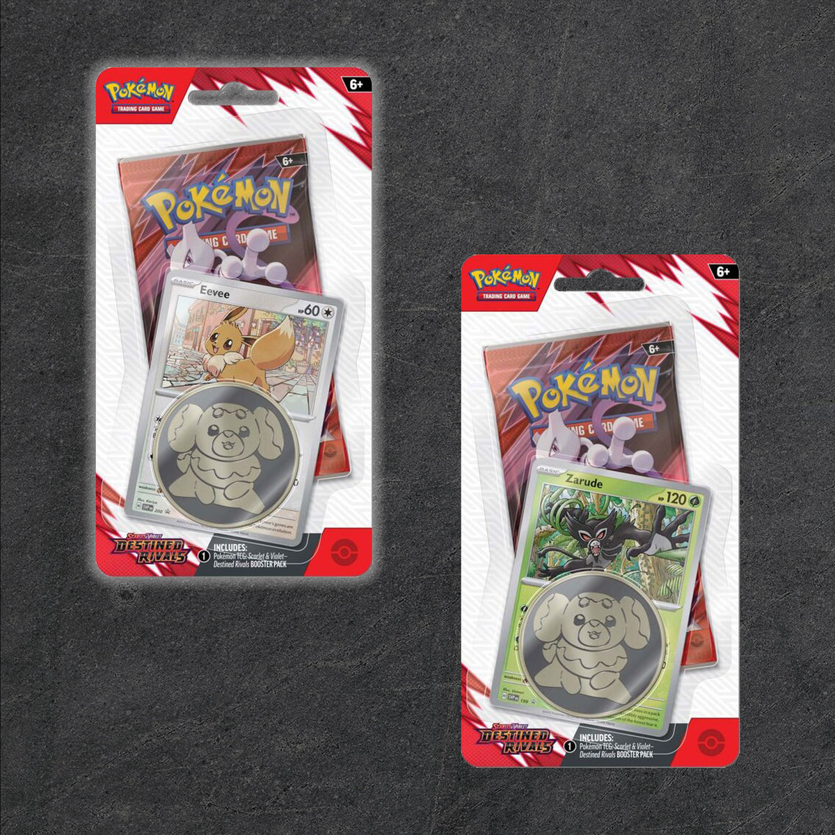 Pokémon Destined Rivals Checklane Blister (Assorted) – Heaps Good Cards ...