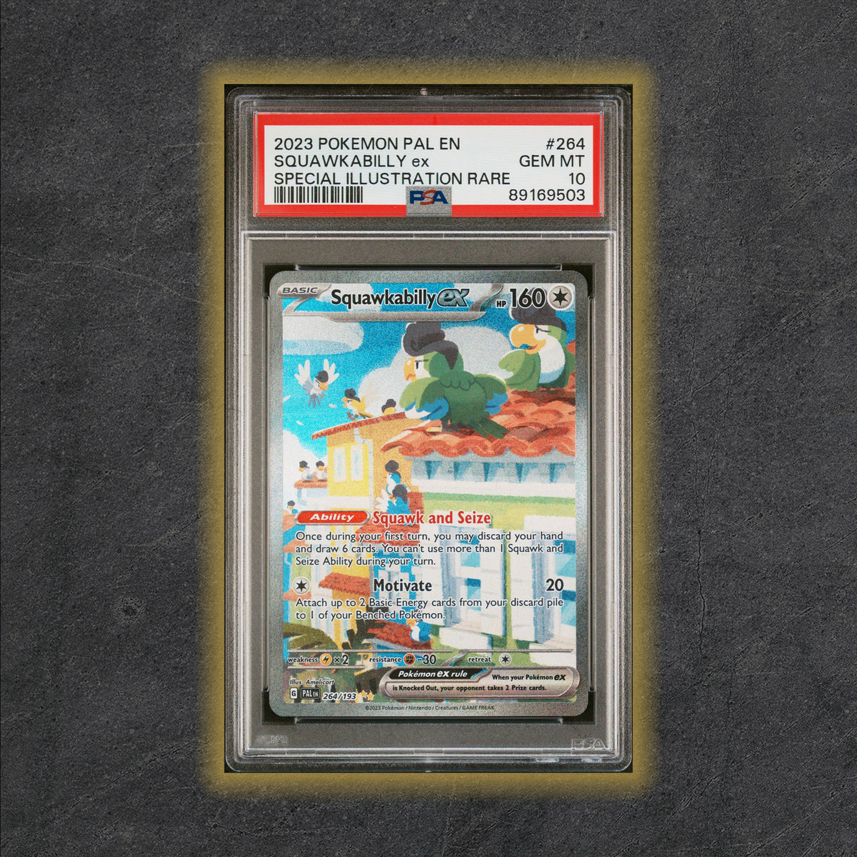 PSA 10 Squawkabilly ex (264/193) [Paldea Evolved] – Heaps Good Cards ...