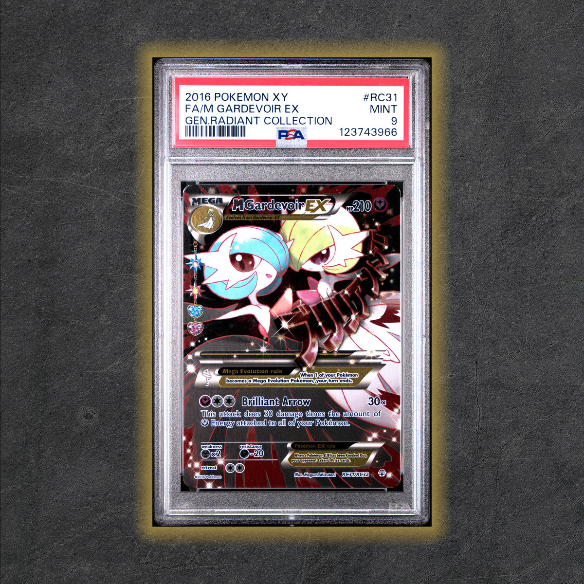PSA 9 M Gardevoir EX (RC31/RC32) [Generations Radiant Collection ...
