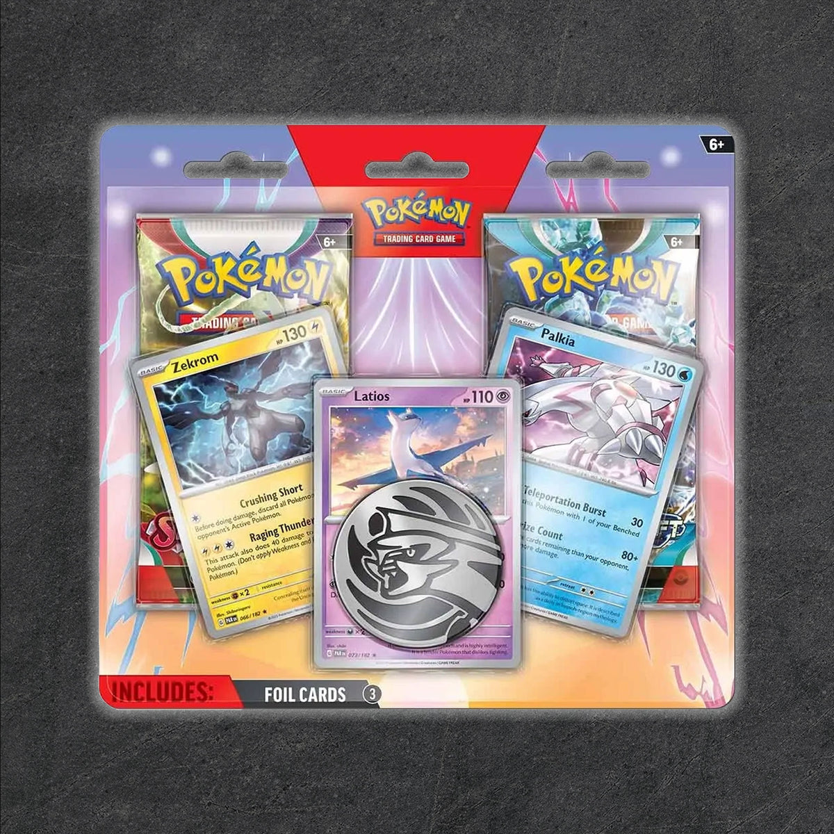Pokémon TCG - Enhanced 2 Pack Blister (Latios, Zekrom, Palkia) – Heaps ...