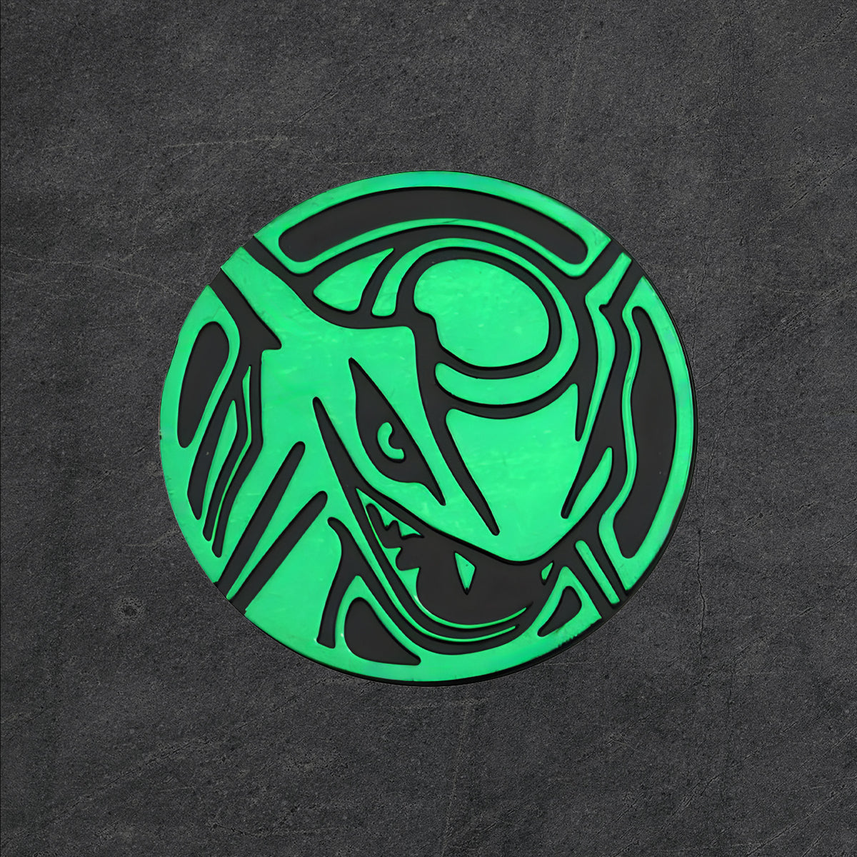 Rayquaza- Green Rainbow Holofoil Coin – Heaps Good Cards & Collectibles